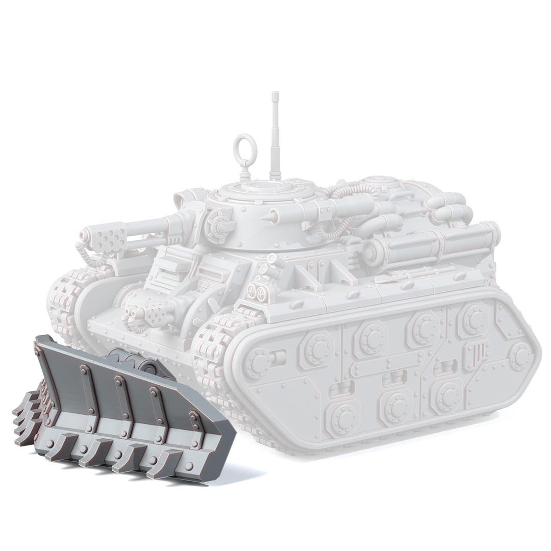 Death Division Armored Flamethrower Dozer Blade - Etsy