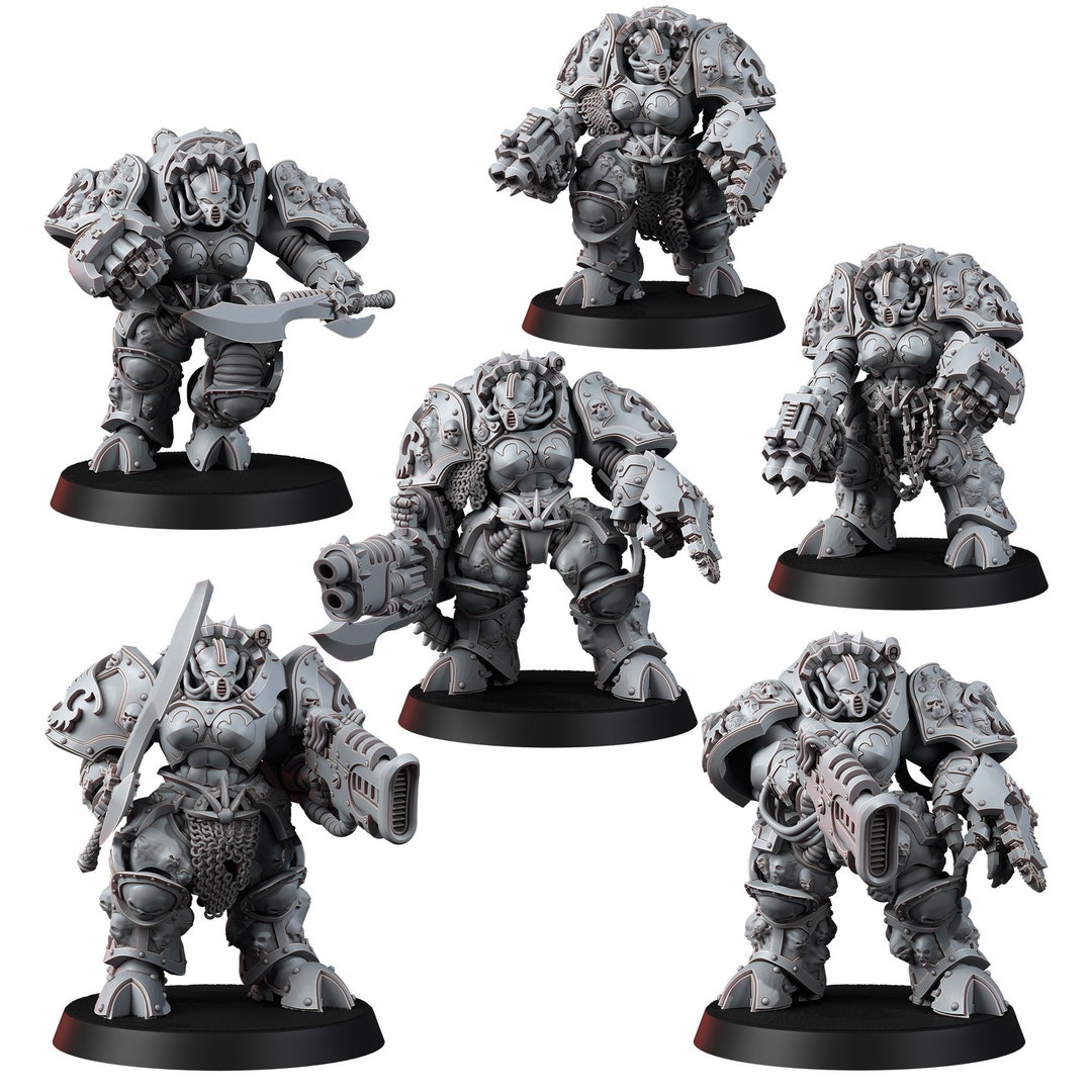 Legionnaires of Excess Sonic Tormentors Female Armor (6U) - Etsy