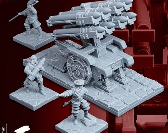 HO Scale US Army Flatcar W/tracked Rocket Launcher. - Etsy