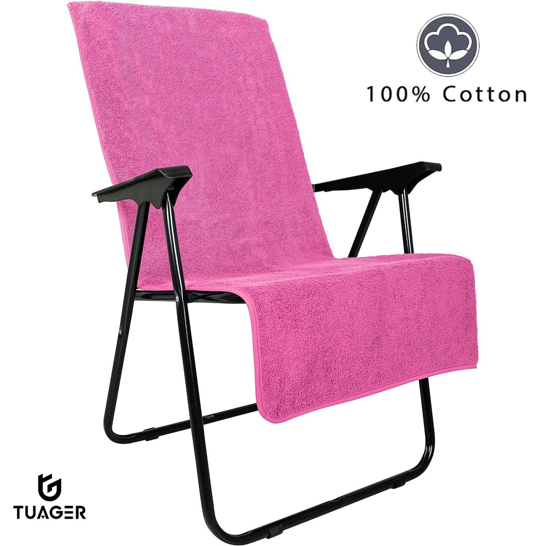 Premium Terry Cloth Protective Garden Chair, 100% Cotton Camping and ...