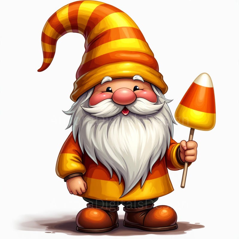 Candy Corn Gnome - Etsy