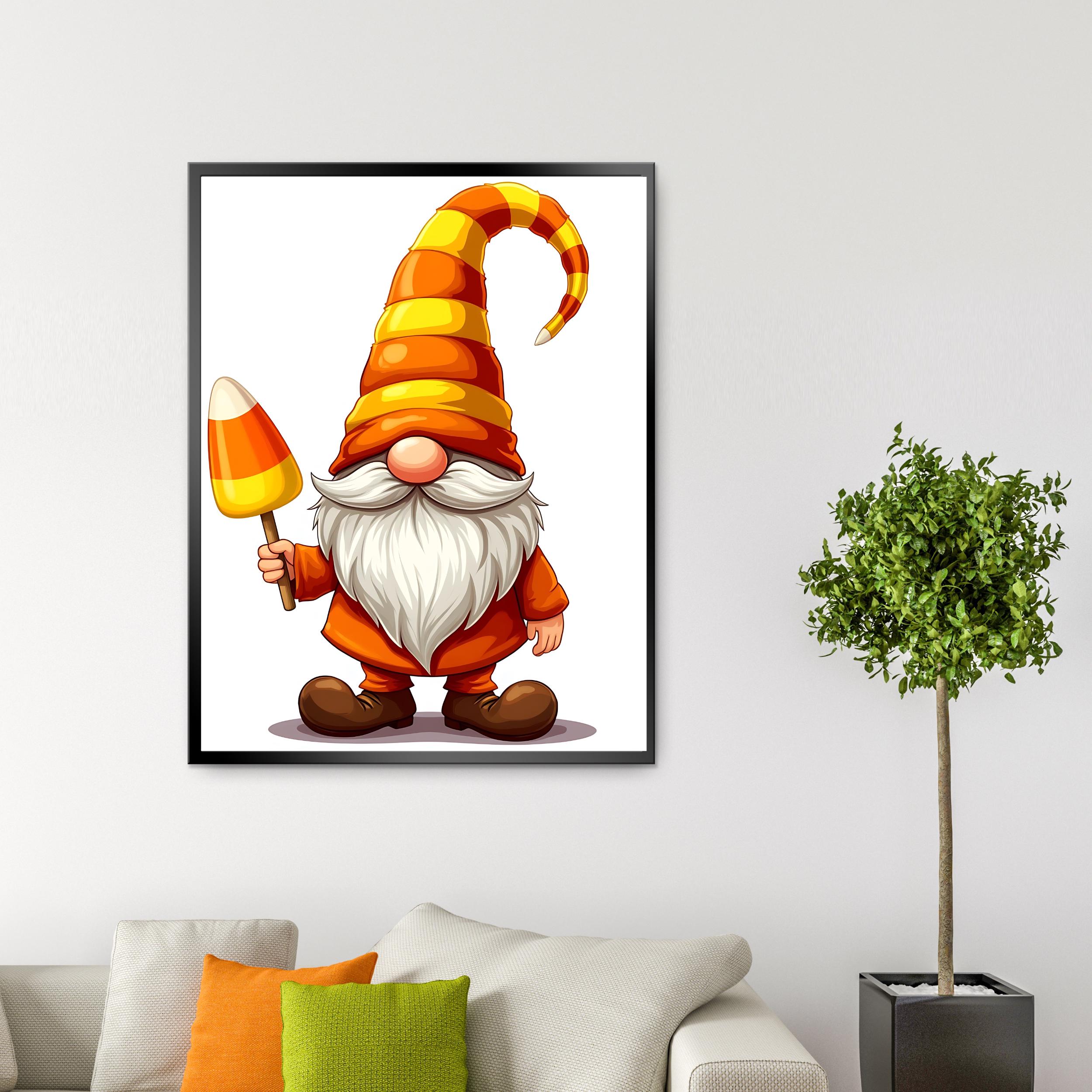 Candy Corn Gnomes Clipart, Set of 12 High-resolution Jpeg,svg ...