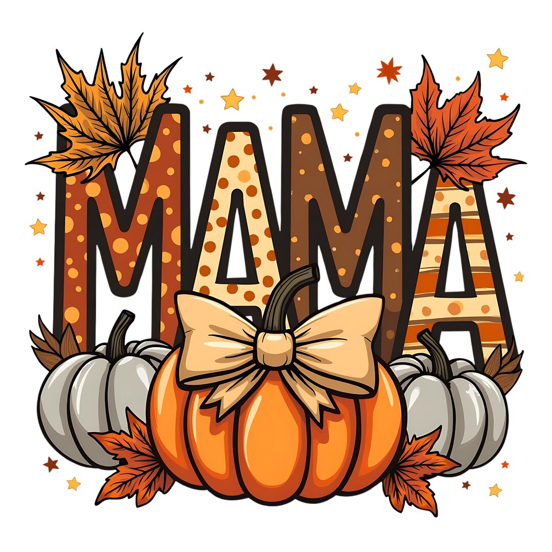 Fall Mama Png, Autumn Mama Png, Coquette Pumpkin Fall Vibes, Autumn ...