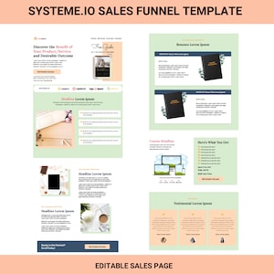 Systeme.io PLR Sales Funnel Template: Landing Page (digital Download ...