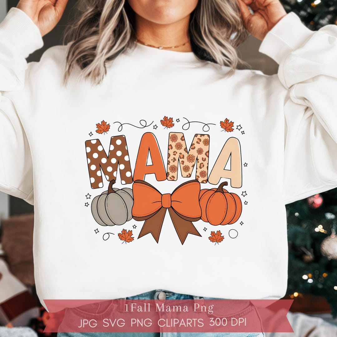Fall Mama Png, Autumn Mama Png, Coquette Pumpkin Fall Vibes, Autumn ...