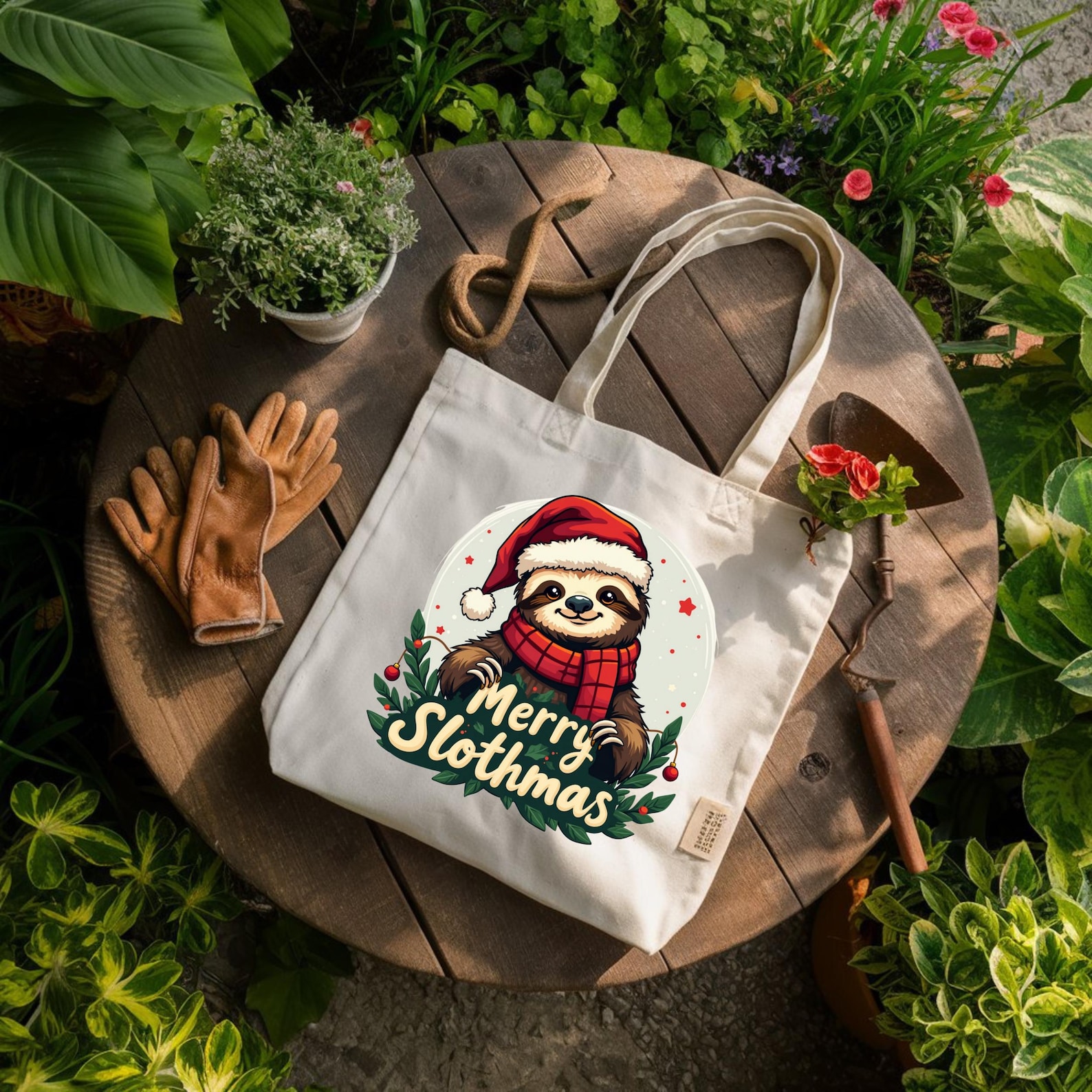 Merry Slothmas Png, Merry Slothmas T-shirt Design PNG, Christmas Png ...