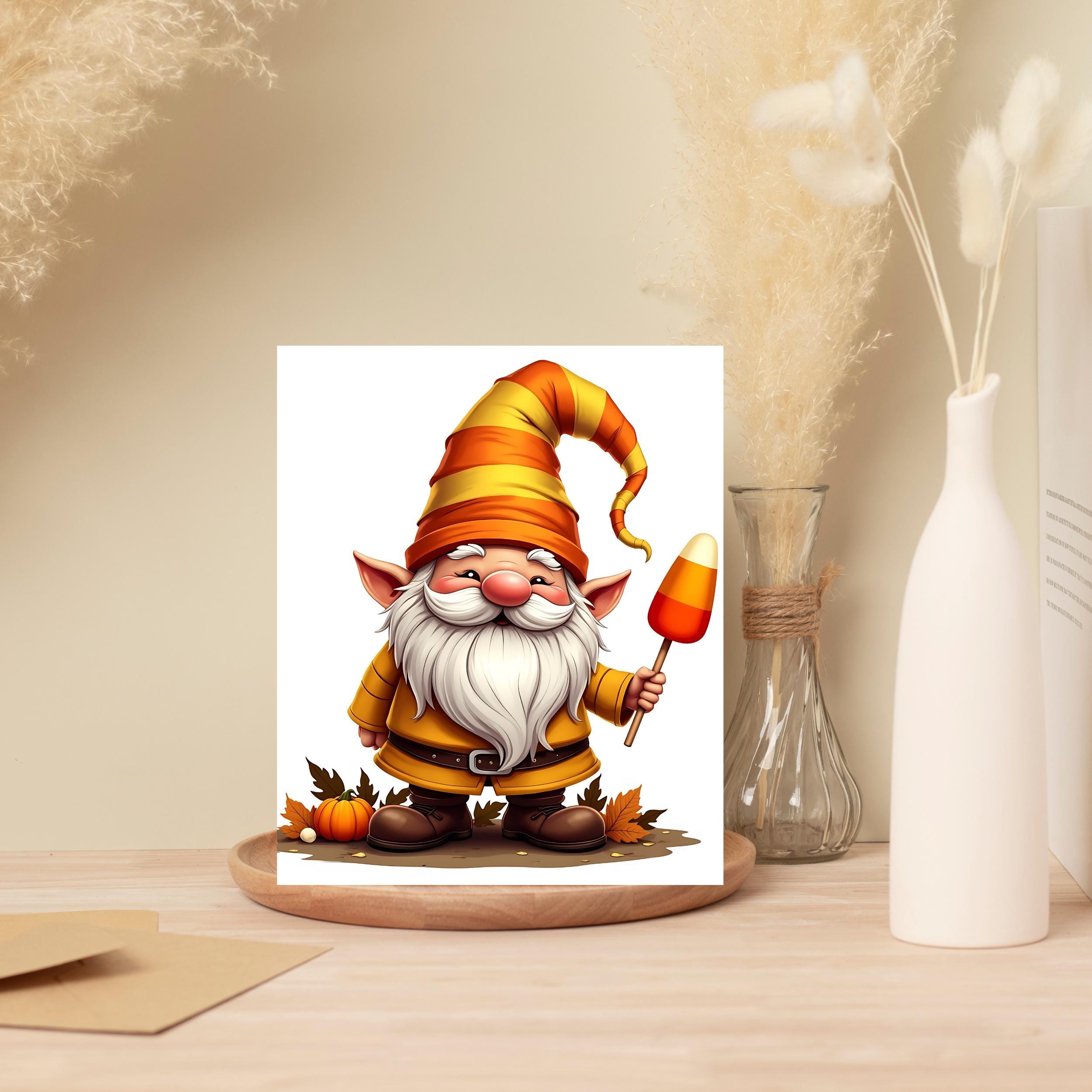 Candy Corn Gnomes Clipart, Set of 12 High-resolution Jpeg,svg ...