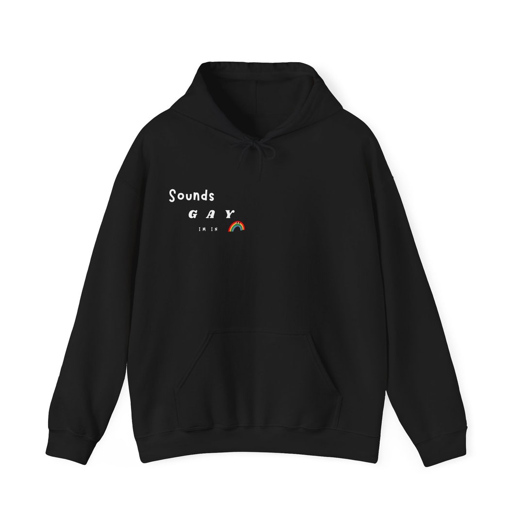 Sounds Gay, Im in LGBT Sweatshirt/hoodie - Etsy