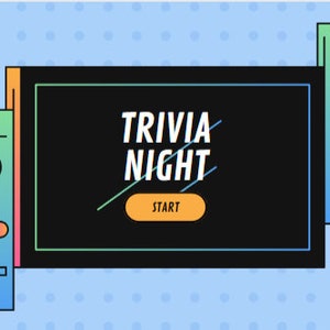 Cute Aesthetic Retro Powerpoints for Family Nights, Trivia Nights, Game ...