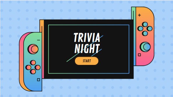 Cute Aesthetic Retro Powerpoints for Family Nights, Trivia Nights, Game ...
