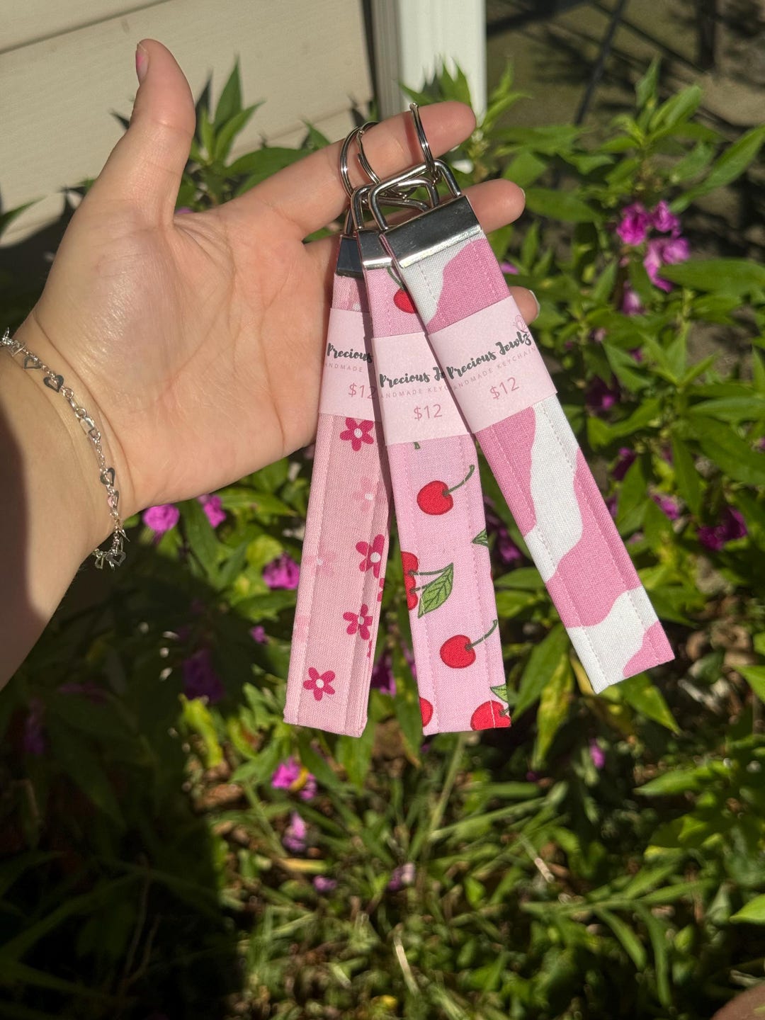 Pink Assorted Keychains - Etsy