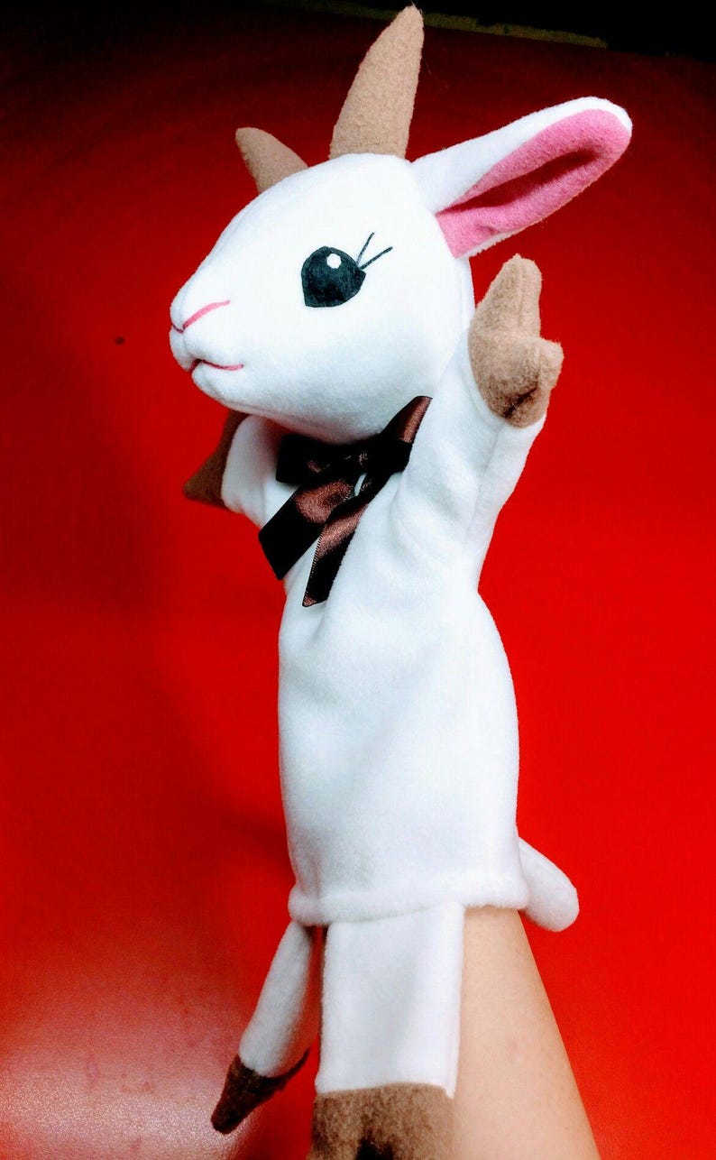 Goat Kid Hand Puppet - Digital Pattern - Downloadable PDF Template ...