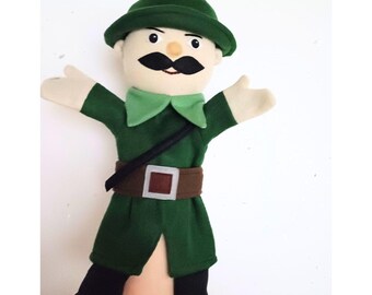 Grandma- Hand Puppet - Digital Pattern - Downloadable PDF Template ...