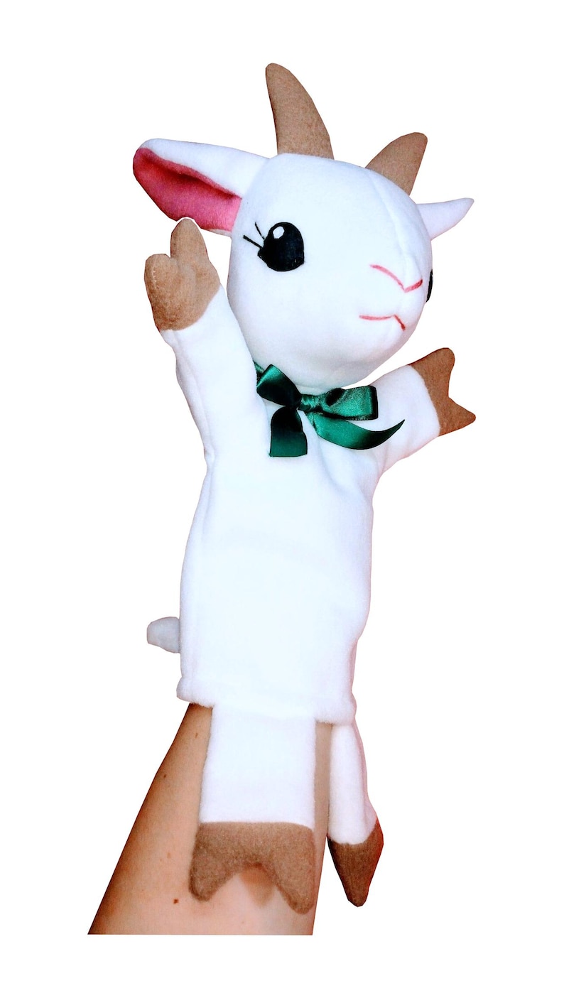 Goat Kid Hand Puppet - Digital Pattern - Downloadable PDF Template ...