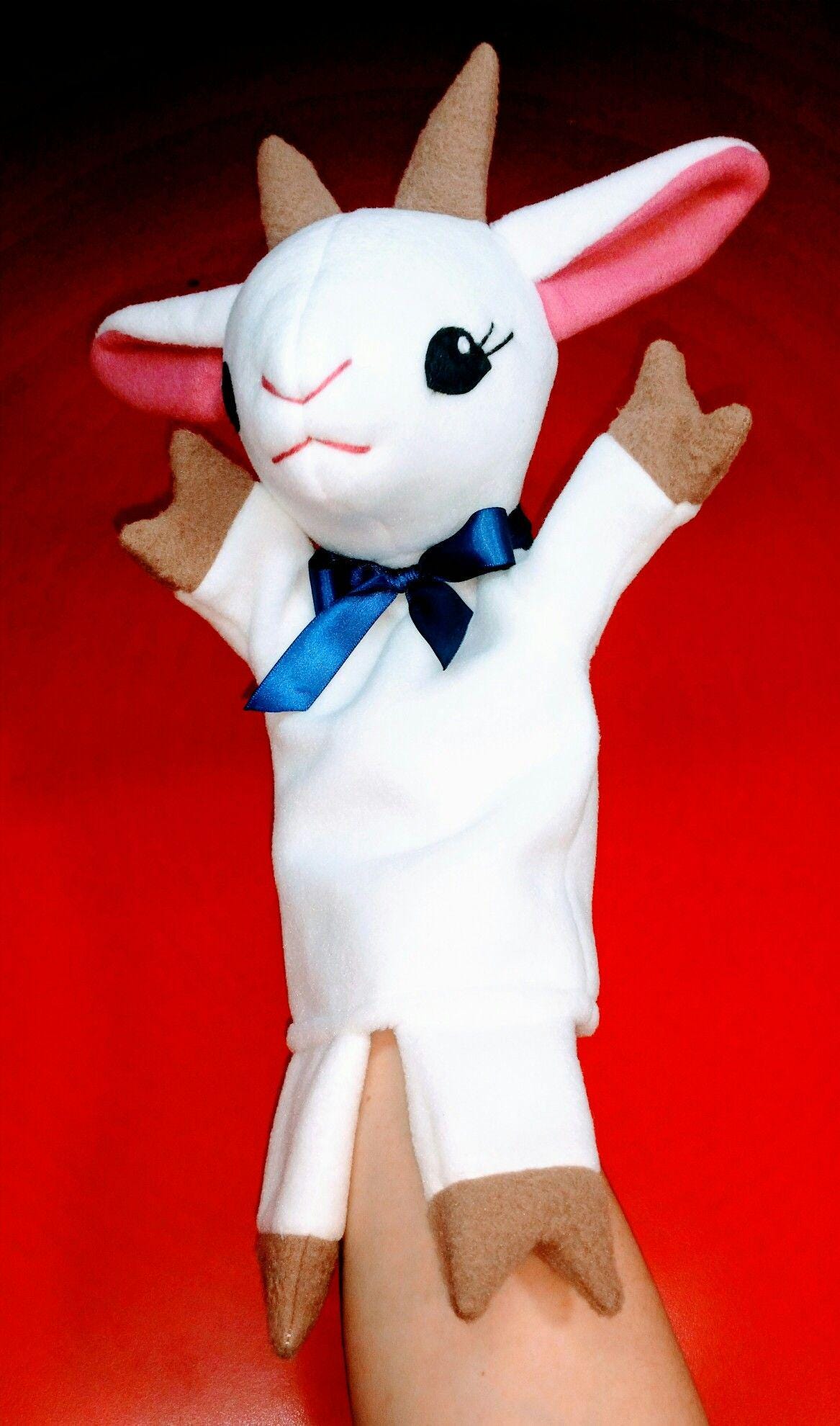 DIY Baby Goat Hand Puppet Pattern-storytelling Toy for Kids-digital ...