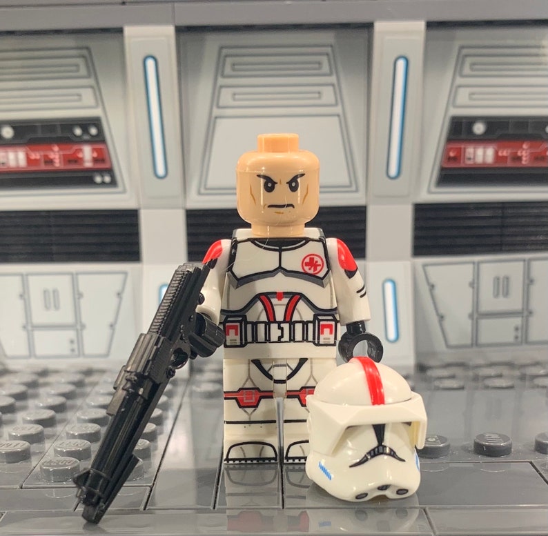 Medical Clone Trooper Custom Minifigure - Star Wars - Etsy