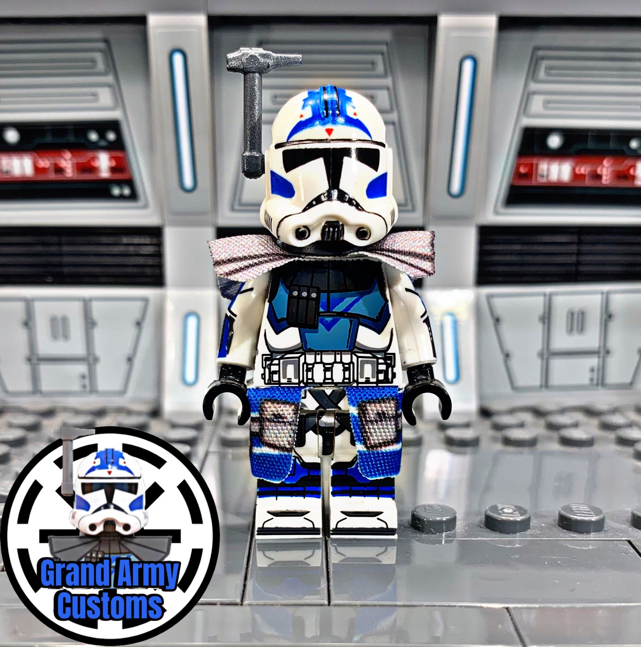 501st Arc Trooper Fives Custom Clone Minfigure Star Wars - Etsy