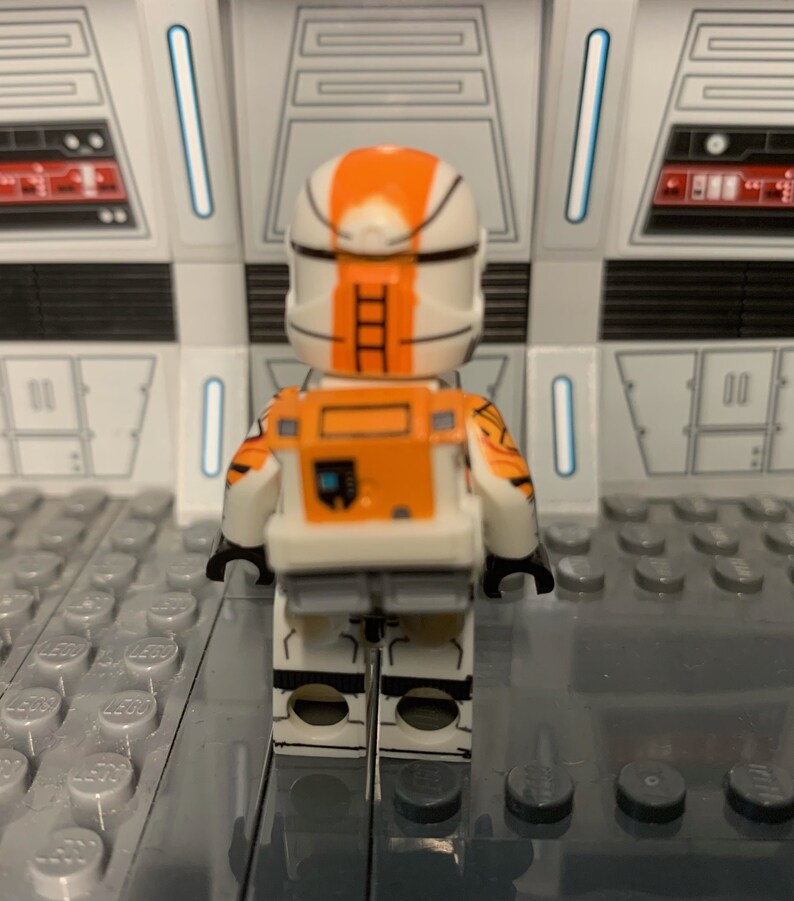 Clone Commando Boss Custom Minifigure Star Wars Delta Squad - Etsy