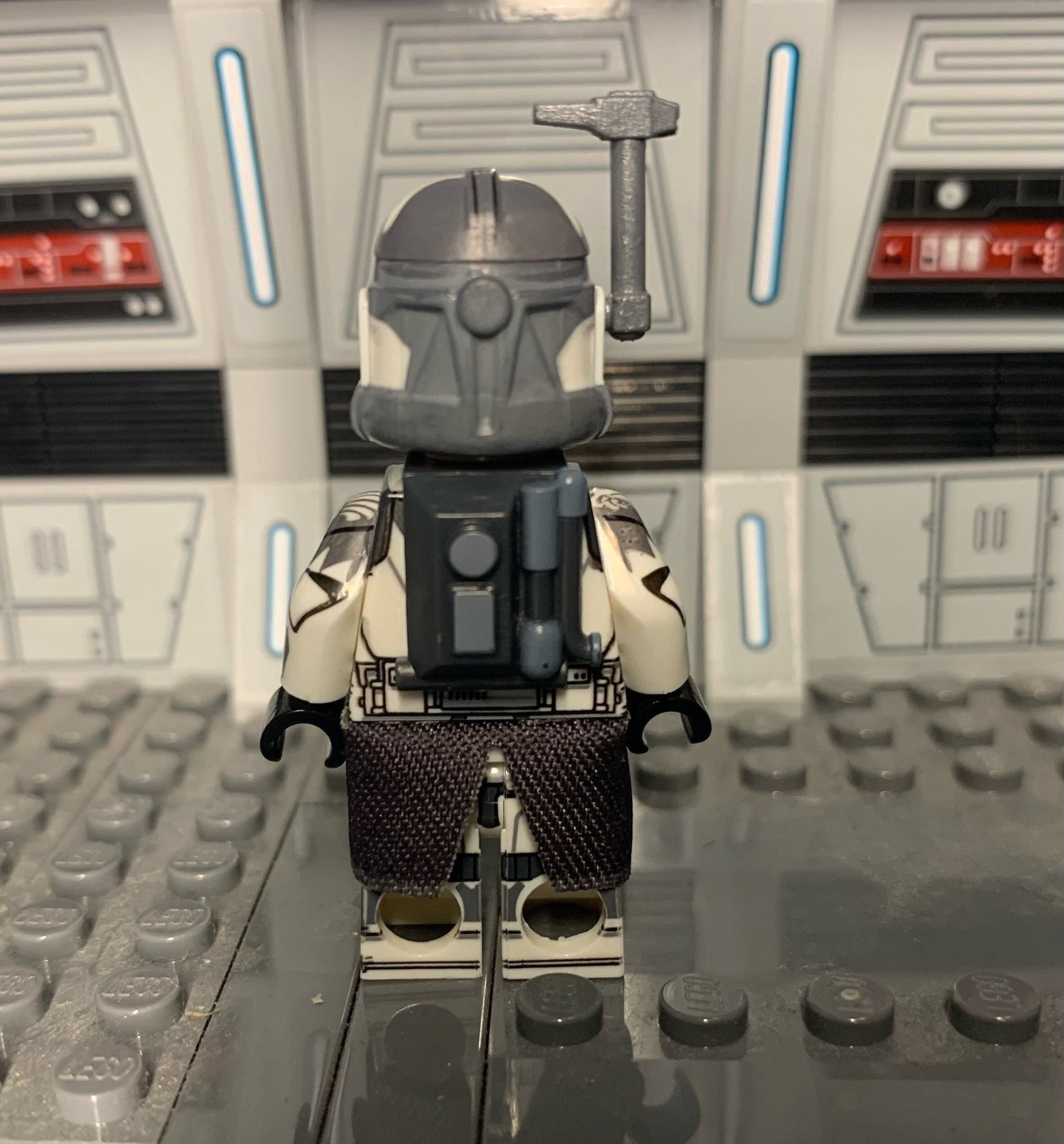 Commander Wolffe Custom Minifigure Star Wars Clone Wolf Pack - Etsy