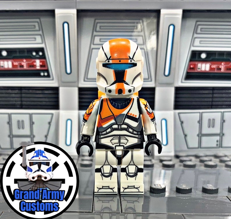 Clone Commando Boss Custom Minifigure Star Wars Delta Squad - Etsy
