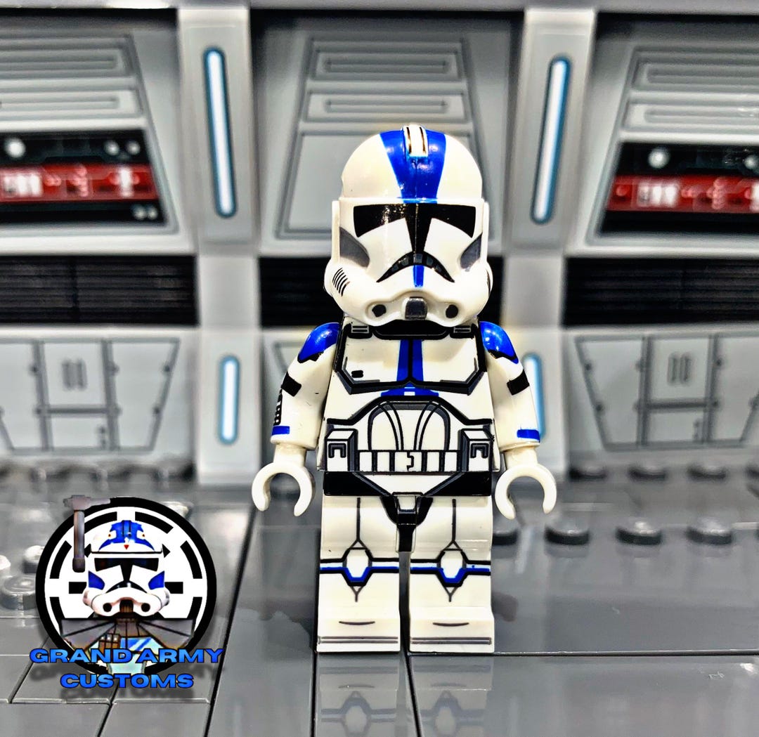 501st Clone Trooper Custom Minifigure - Star Wars - Etsy