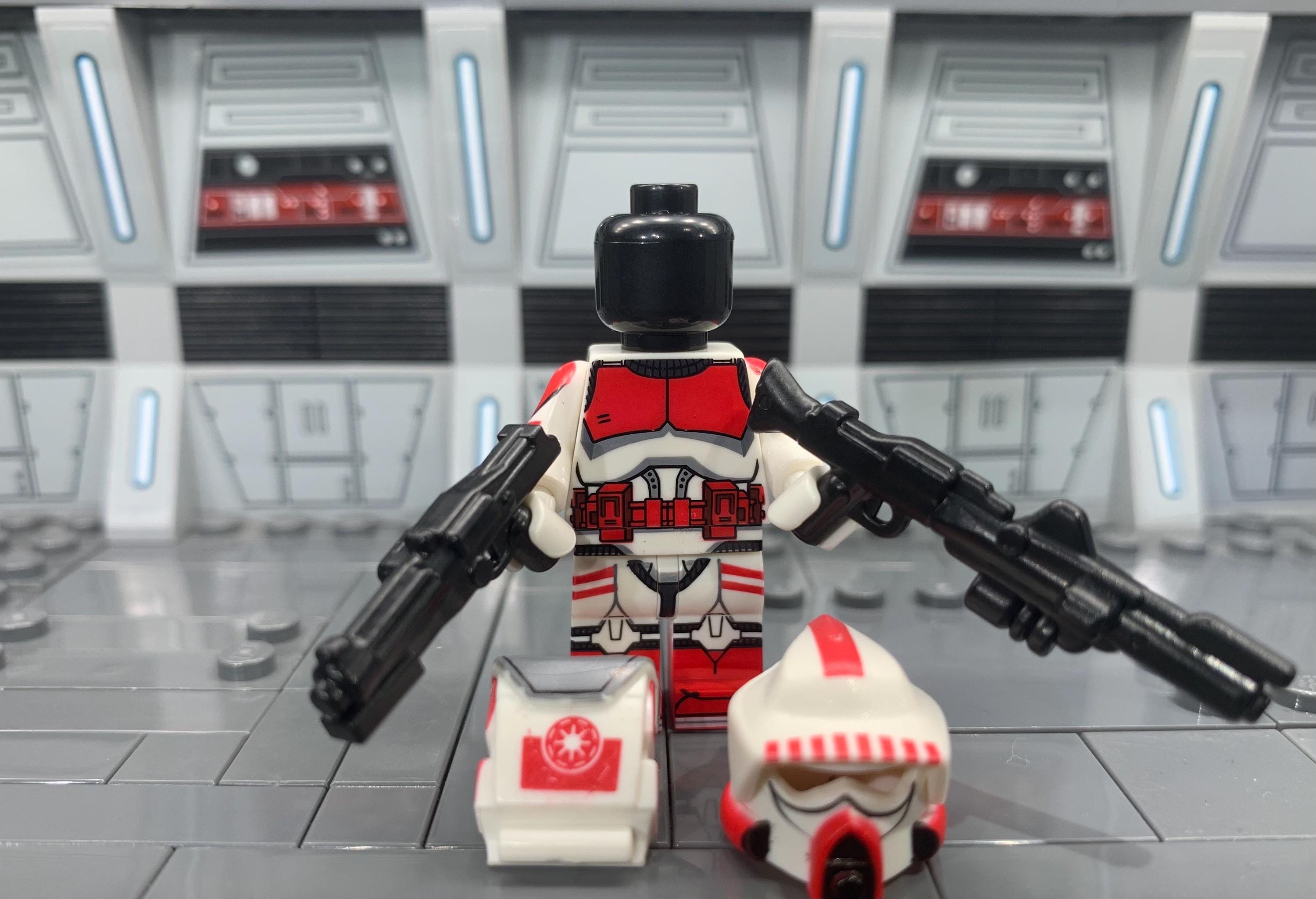 Coruscant Guard ARF Trooper Custom Minifigure - Star Wars - Etsy