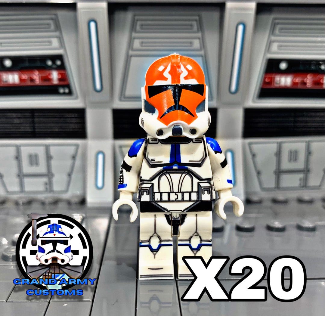 X 20 332nd Clone Trooper Custom Minifigure - Star Wars - Etsy