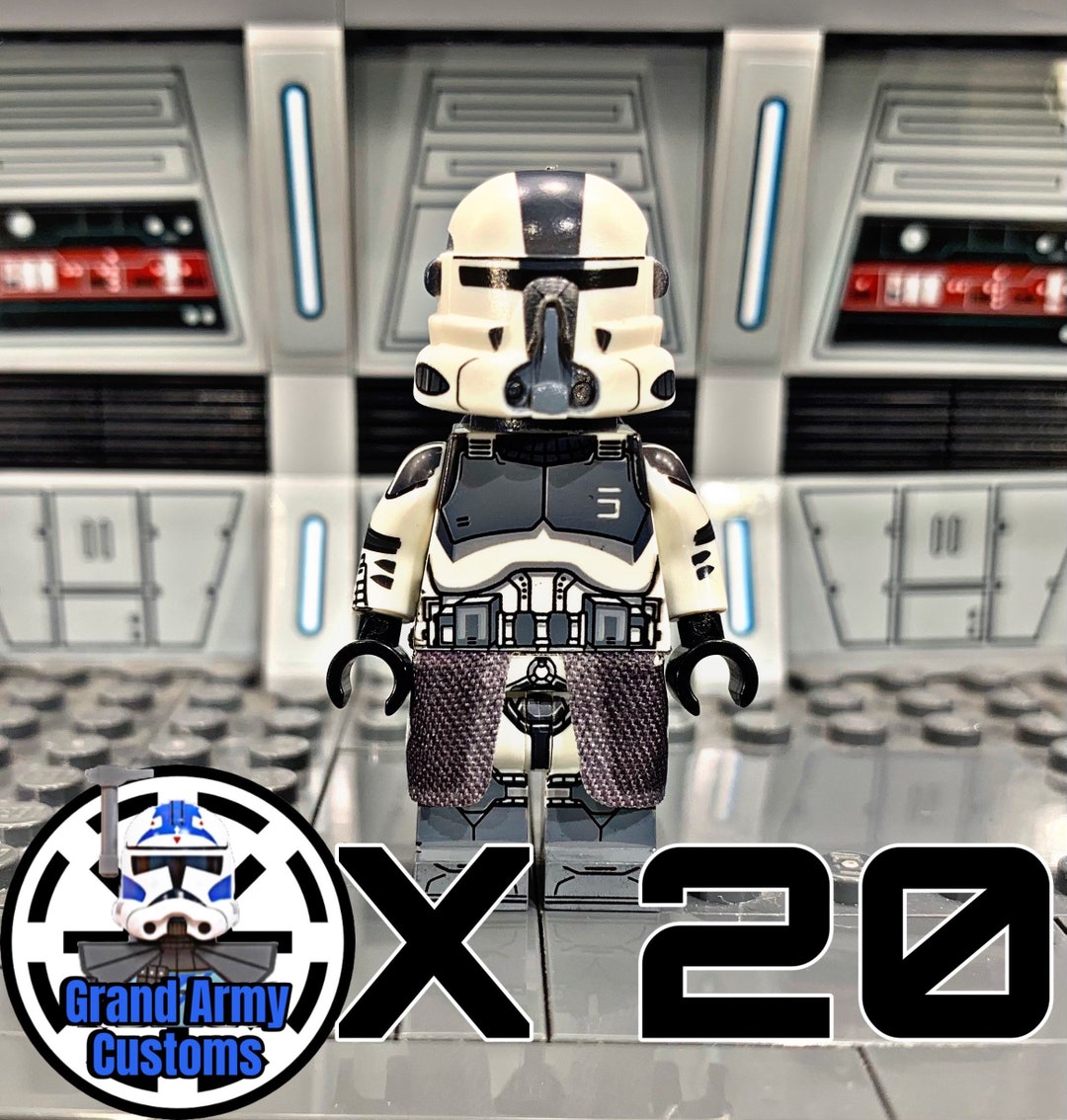 X 20 104th Legion Wolf Pack Airborne Clone Trooper Custom Minifigure ...