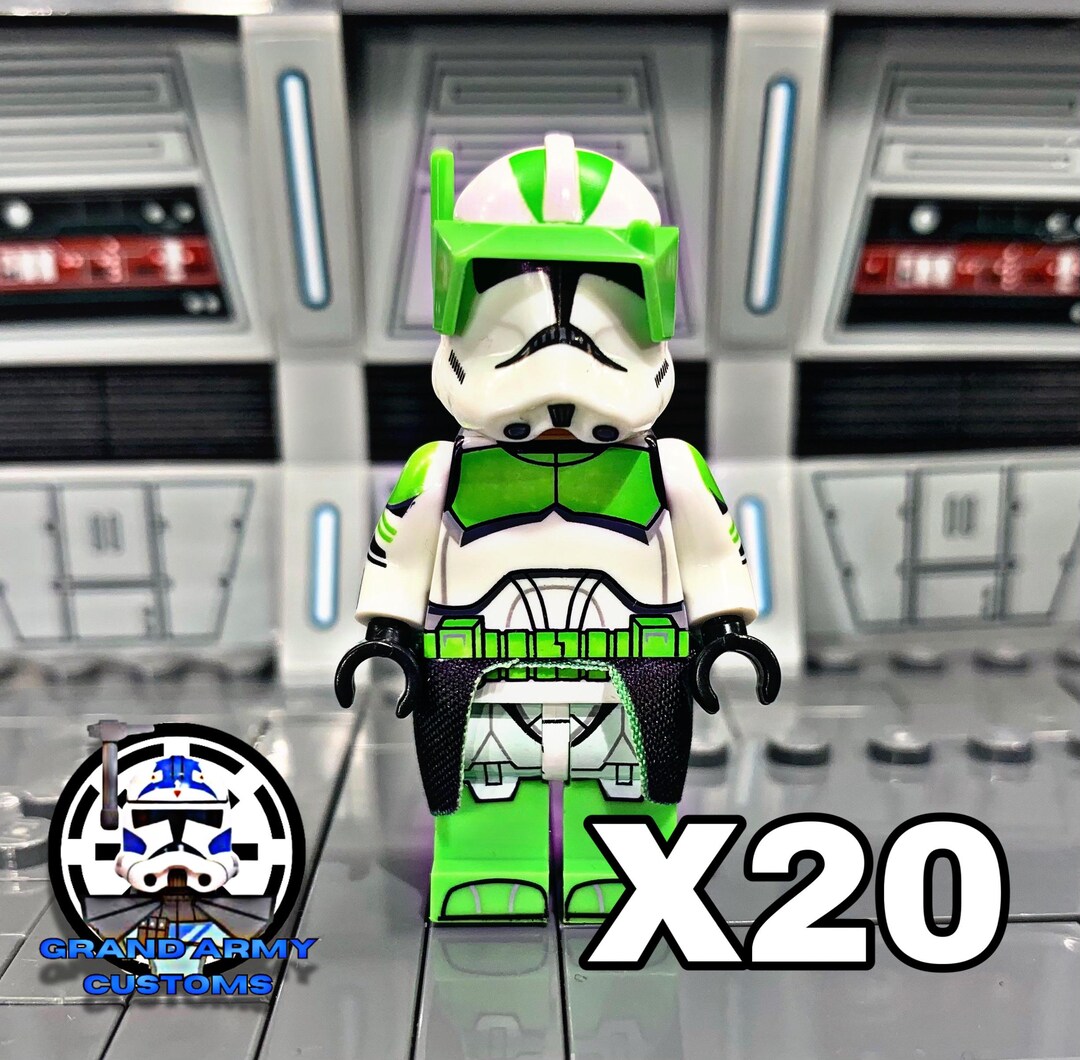 X20 442nd Clone Commander Custom Minifigure - Star Wars - Etsy