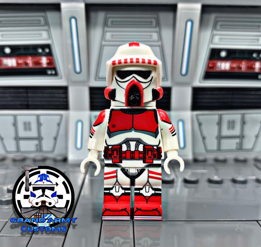 Coruscant Guard ARF Trooper Custom Minifigure - Star Wars - Etsy