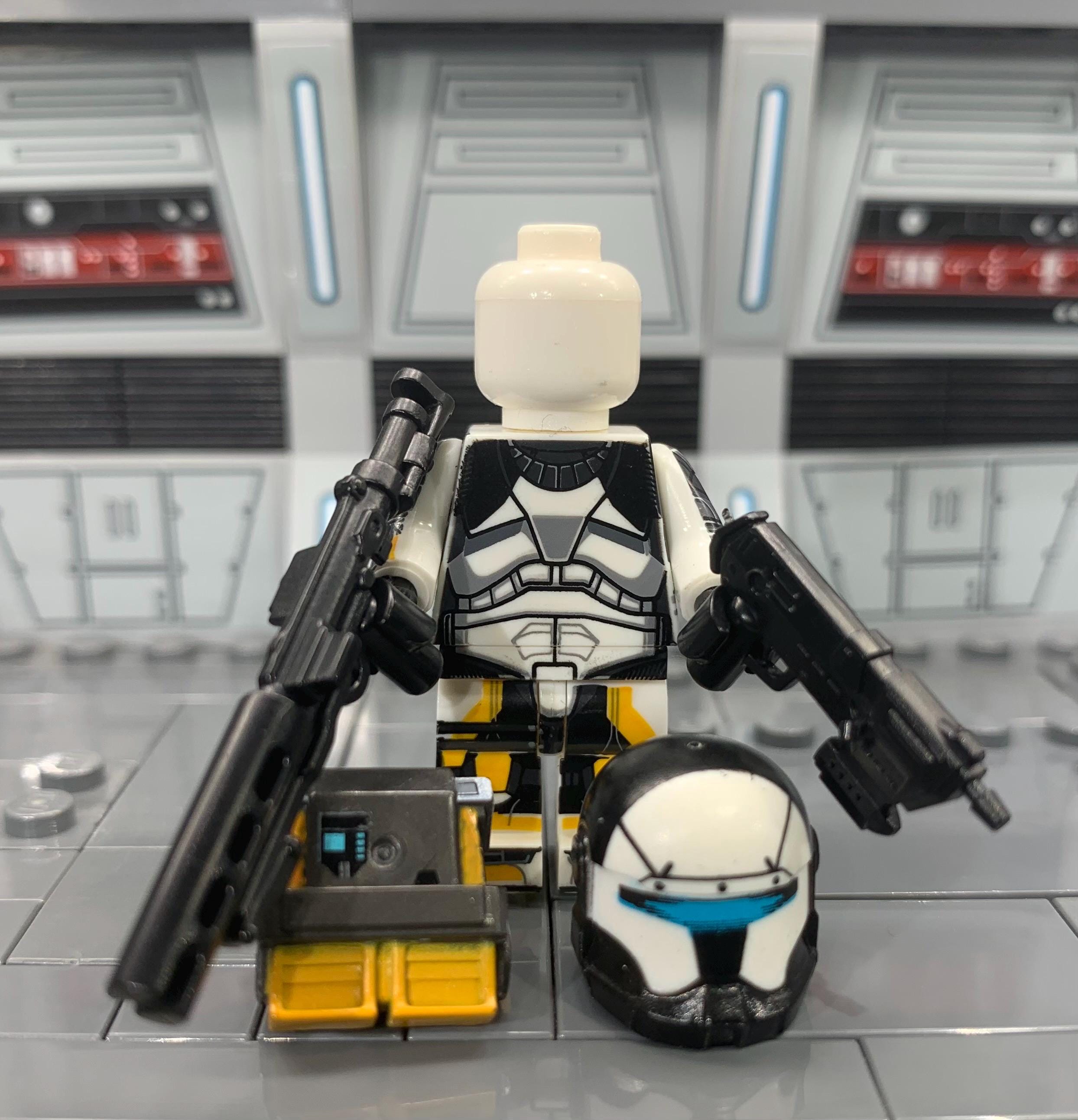 Clone Commando Scorch Custom Minifigure - Star Wars - Delta Squad - Etsy