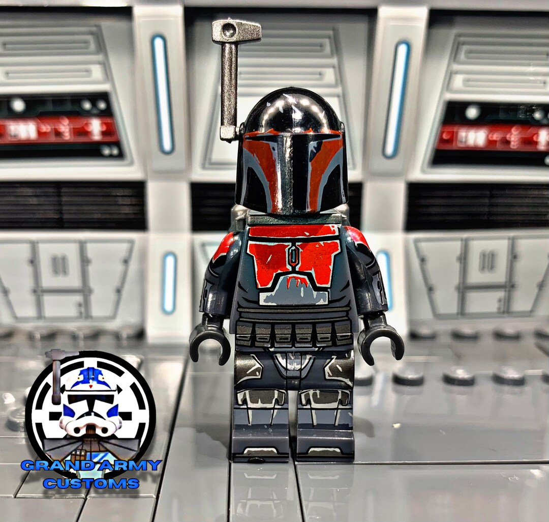 Darth Maul Death Watch Mandalorian Custom Minifigure - Star Wars - Etsy