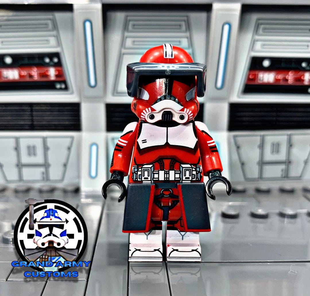 Commander Fox Custom Minifigure - Star Wars - Etsy