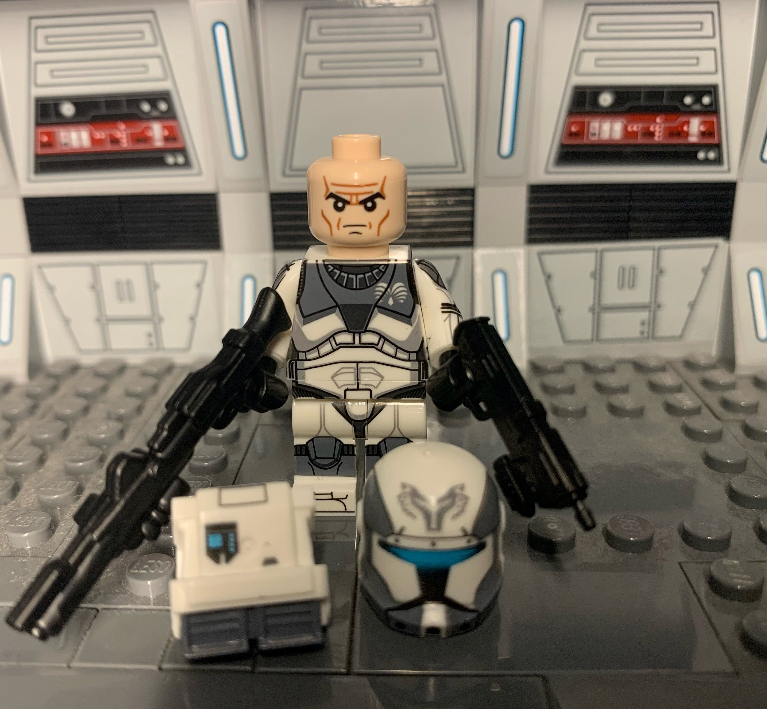 Wolfpack Clone Commando Trooper Custom Minifigure Star Wars - Etsy