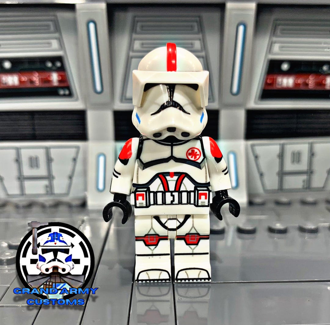 Medical Clone Trooper Custom Minifigure - Star Wars - Etsy