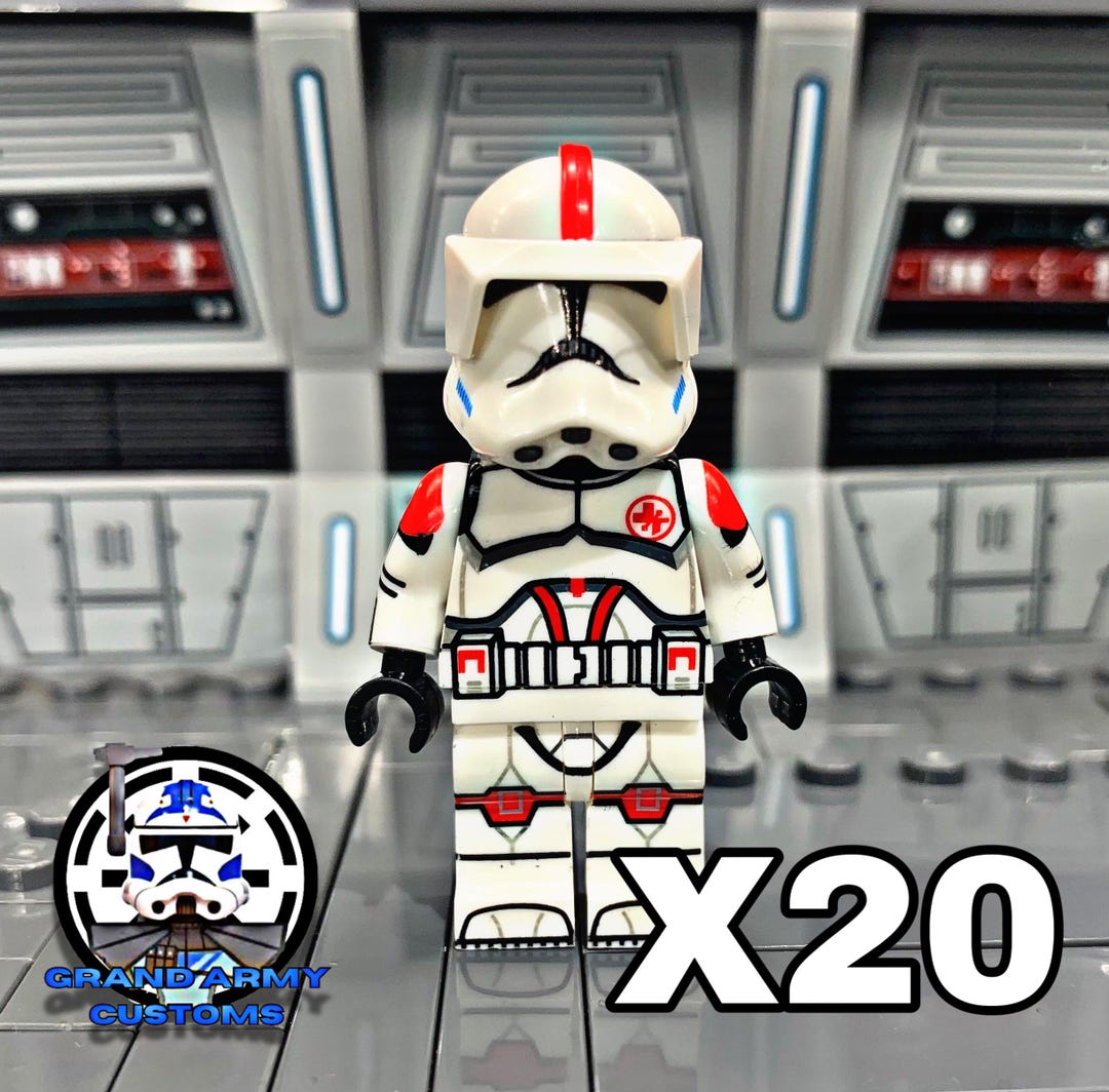 X20 Medical Clone Trooper Custom Minifigure - Star Wars - Etsy