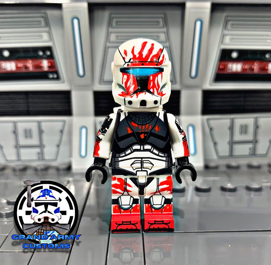 Clone Commando Sev Custom Minifigure - Star Wars - Delta Squad - Etsy