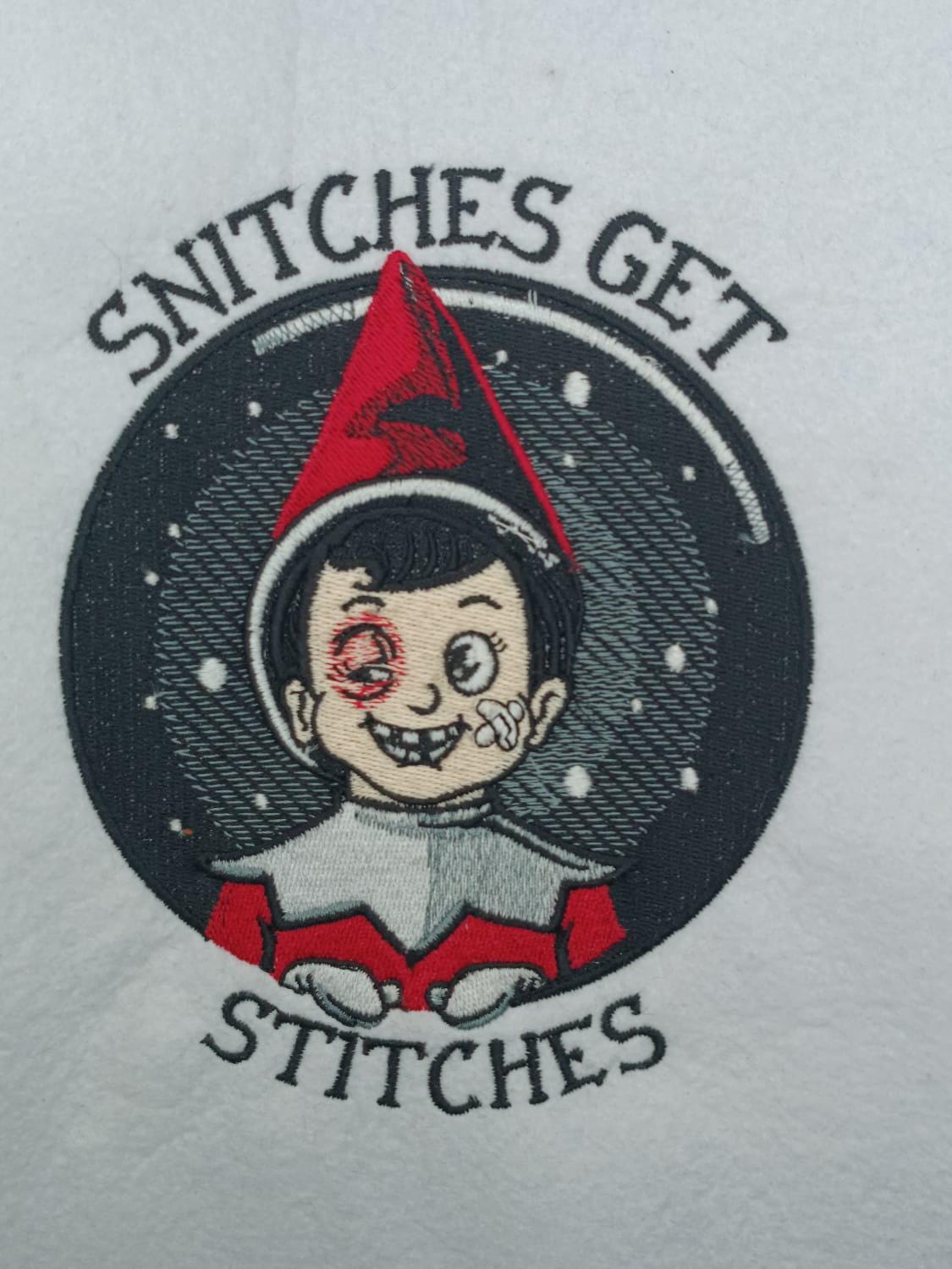 Snitches Get Stitches Machine Embroidery Design Snitches Embroidery ...