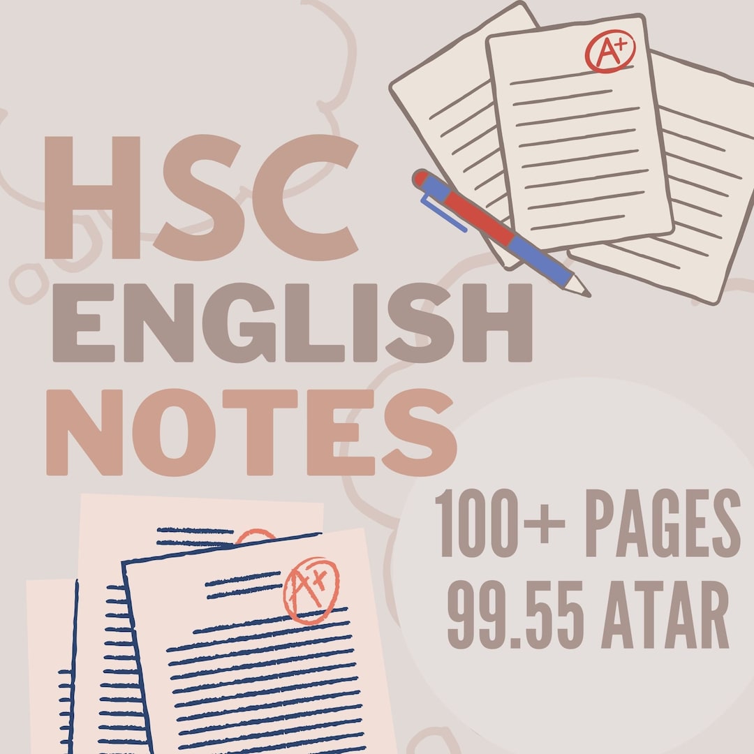HSC English Advanced Notes All Modules Complete Notes With Tips - Etsy