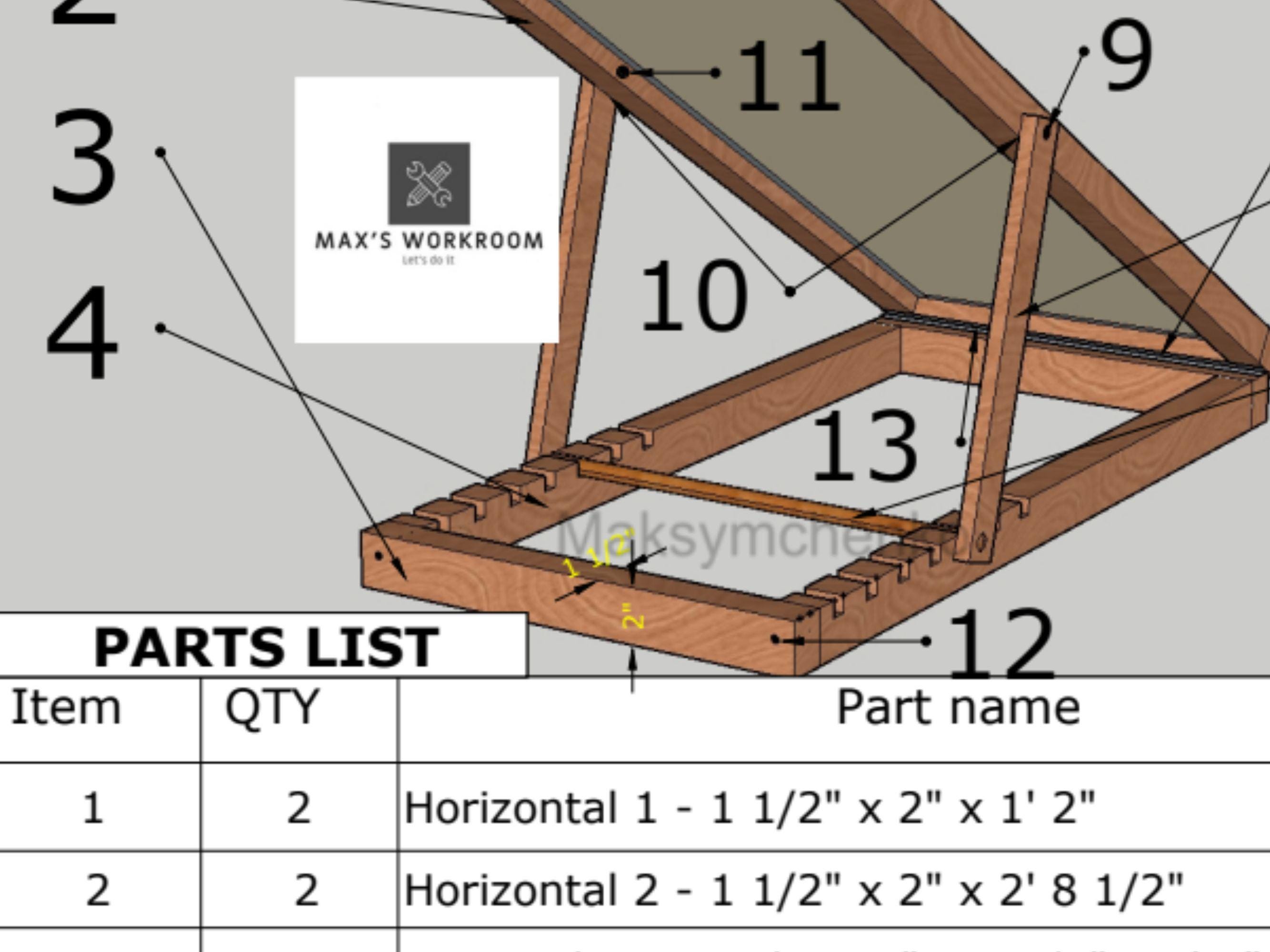 Plans in Feet and Inches. PET RAMP: Detailed Guide for Assembling a ...