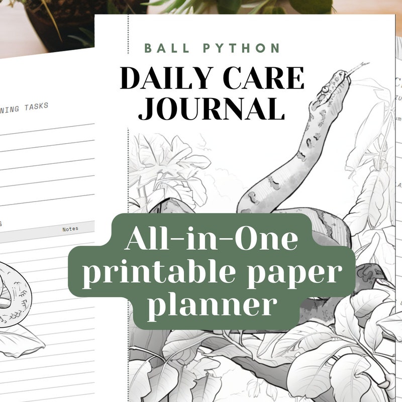 Ball Python Care Supplies - Etsy