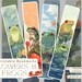 Cute Frog Flowers Printable Bookmarks 12pcs, Digital Download, Bookmark ...