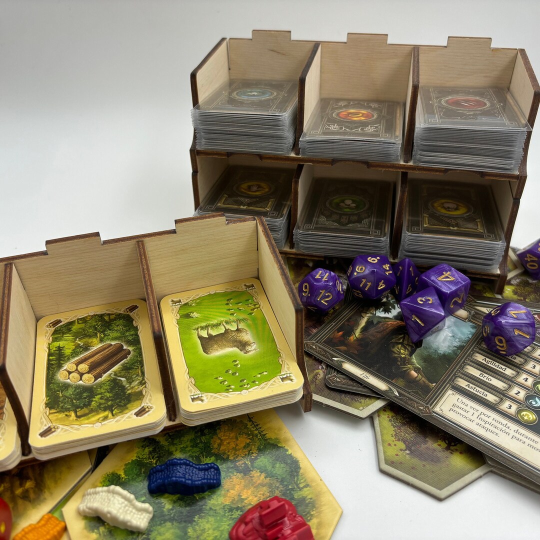 Card Holders for Board Games Card Game Organizer, Board Game Organizer ...
