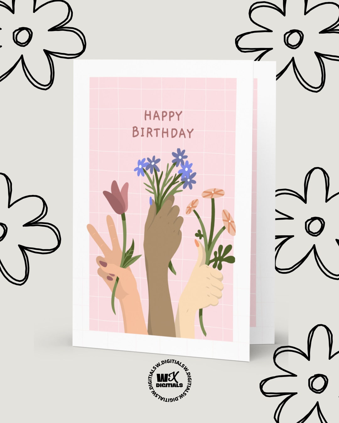 HAPPY BIRTHDAY BUNCH Happy Birthday Card Best-friend Family & Friends ...