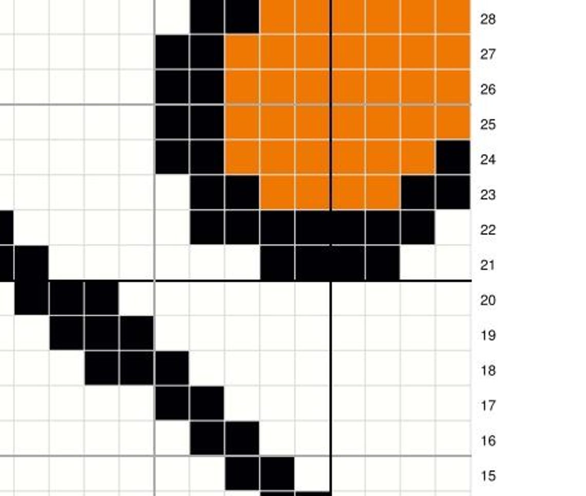 C2C Graphgan/ Crochet C2c Pattern/ C2c Graphgan Blanket / Written ...