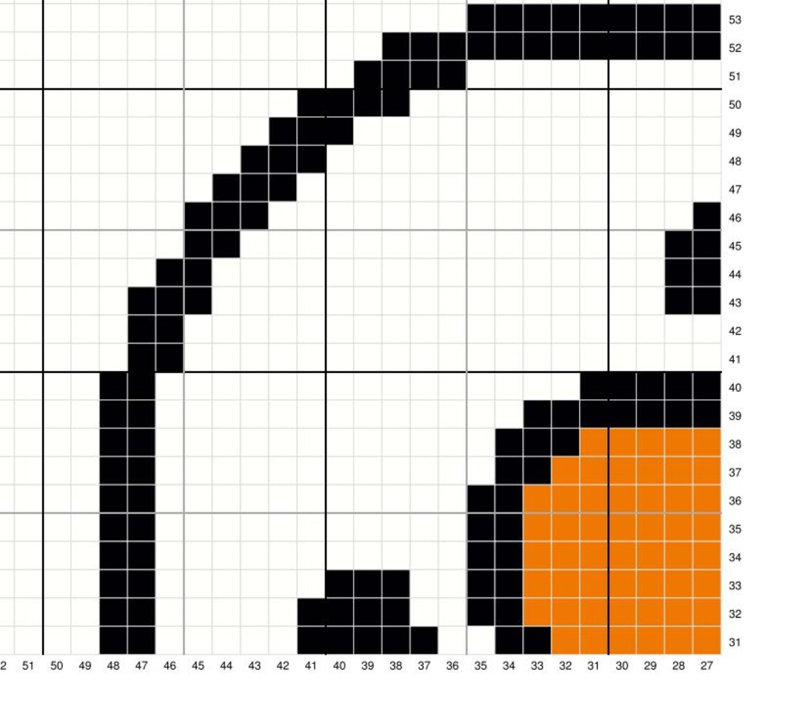 C2C Graphgan/ Crochet C2c Pattern/ C2c Graphgan Blanket / Written ...