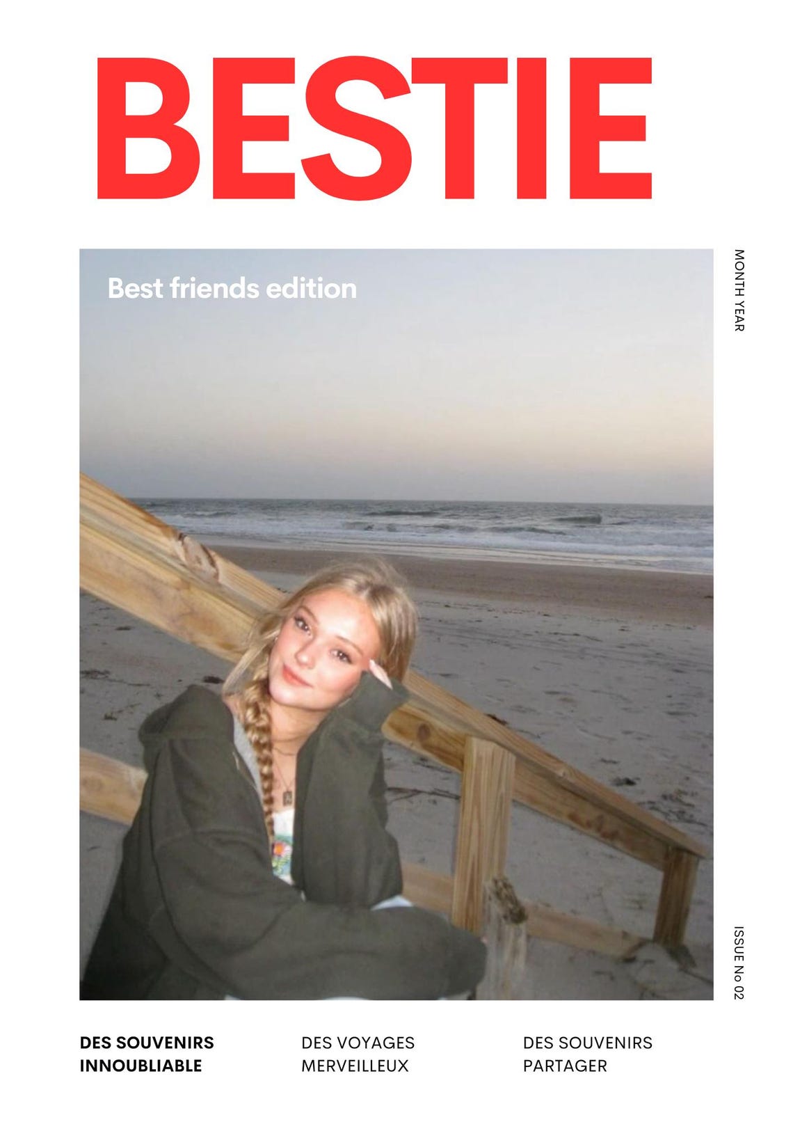 Bestie Magazine Template to Customize Bestie Edition 20 Pages Ideal for ...