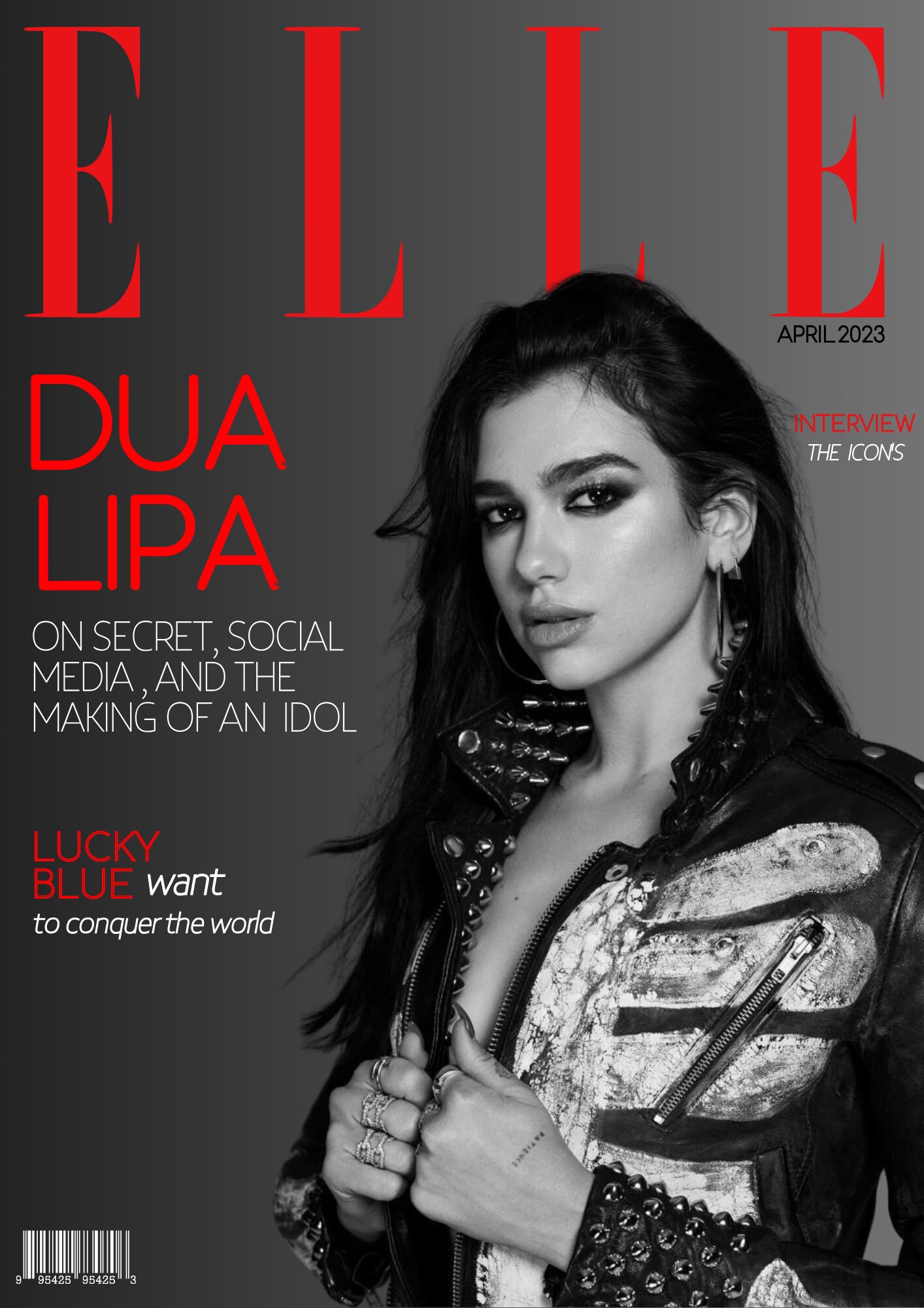ELLE Magazine Template to Customize - Bestie Edition - 19 Pages - Ideal ...