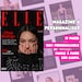 ELLE Magazine Template to Customize - Bestie Edition - 19 Pages - Ideal ...