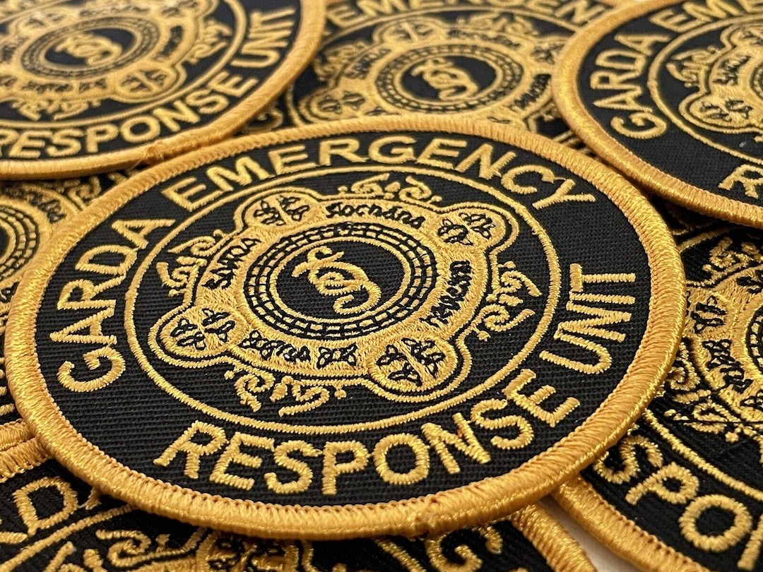 Garda Siochana Emergency Response Unit Cloth Patch - Etsy